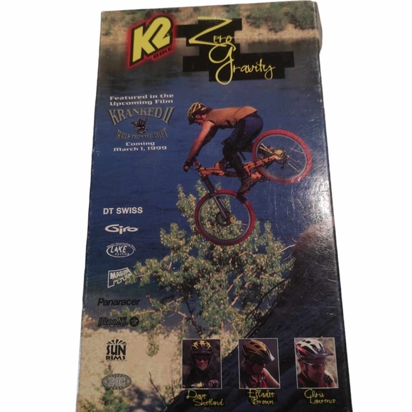 Cameras, Photo & Video | Rare 1998 K2 Bike Zero Gravity Vhs Dave Swetland Chris Lawrence Elladee ...